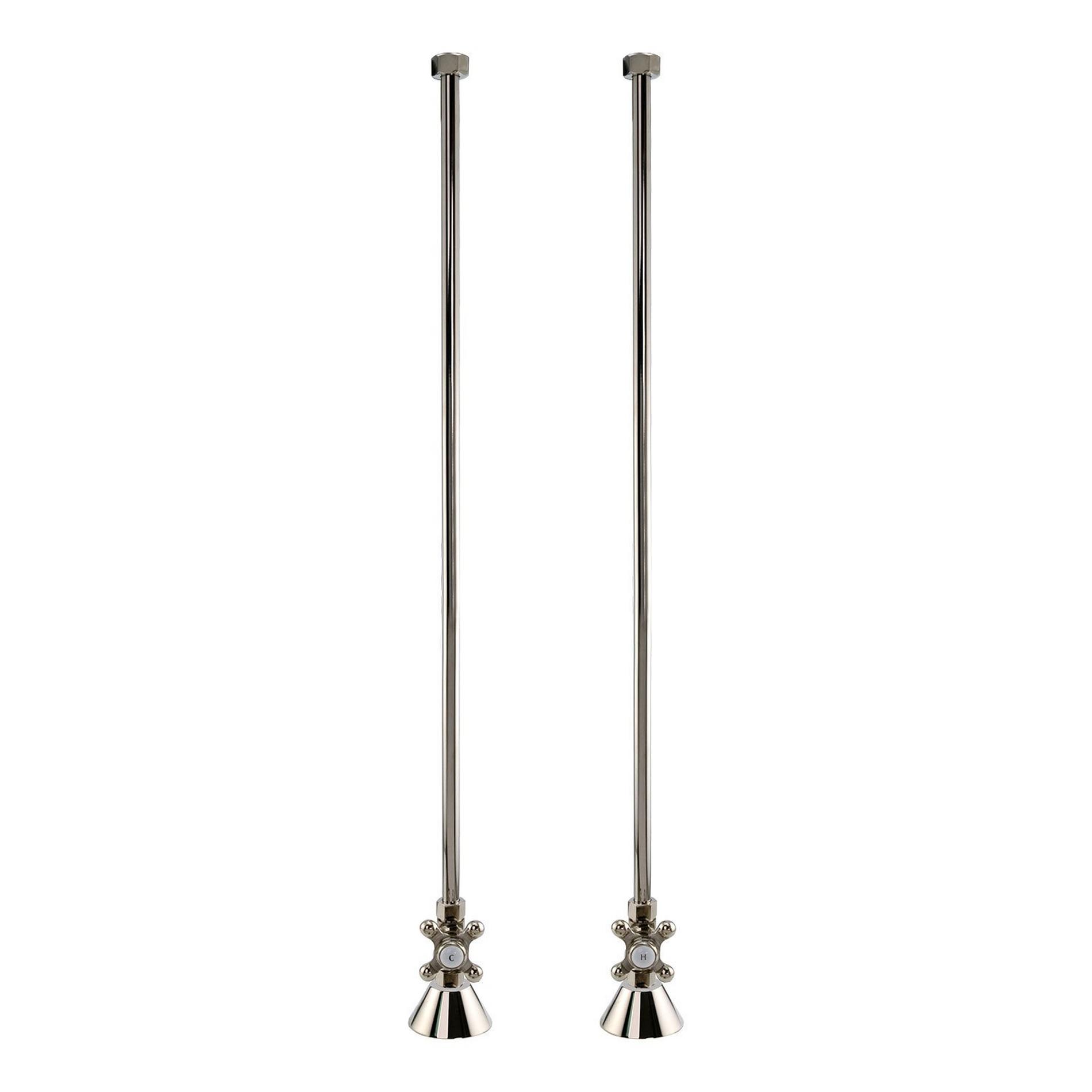 Deck-Mount Supply With Cross-Handle Stops for Copper Pipe | Signature ...
