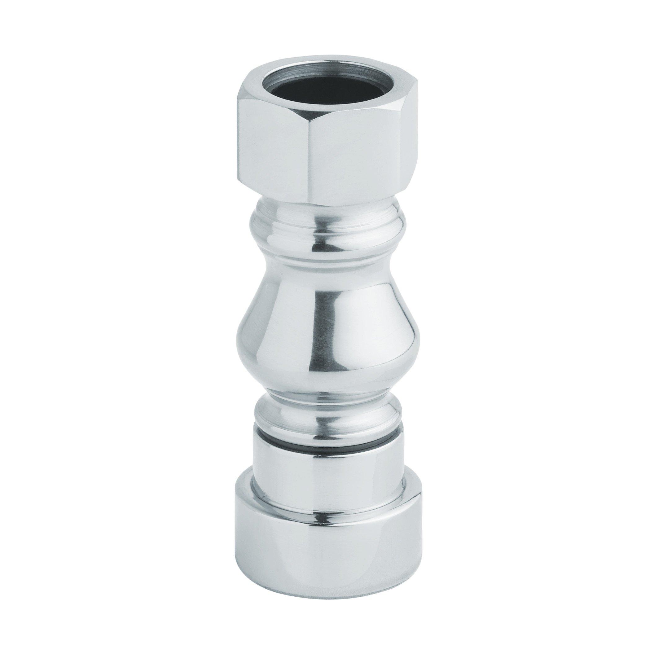 Decorative Slip Joint Coupling - 1/2" IPS - Chrome | Signature Hardware