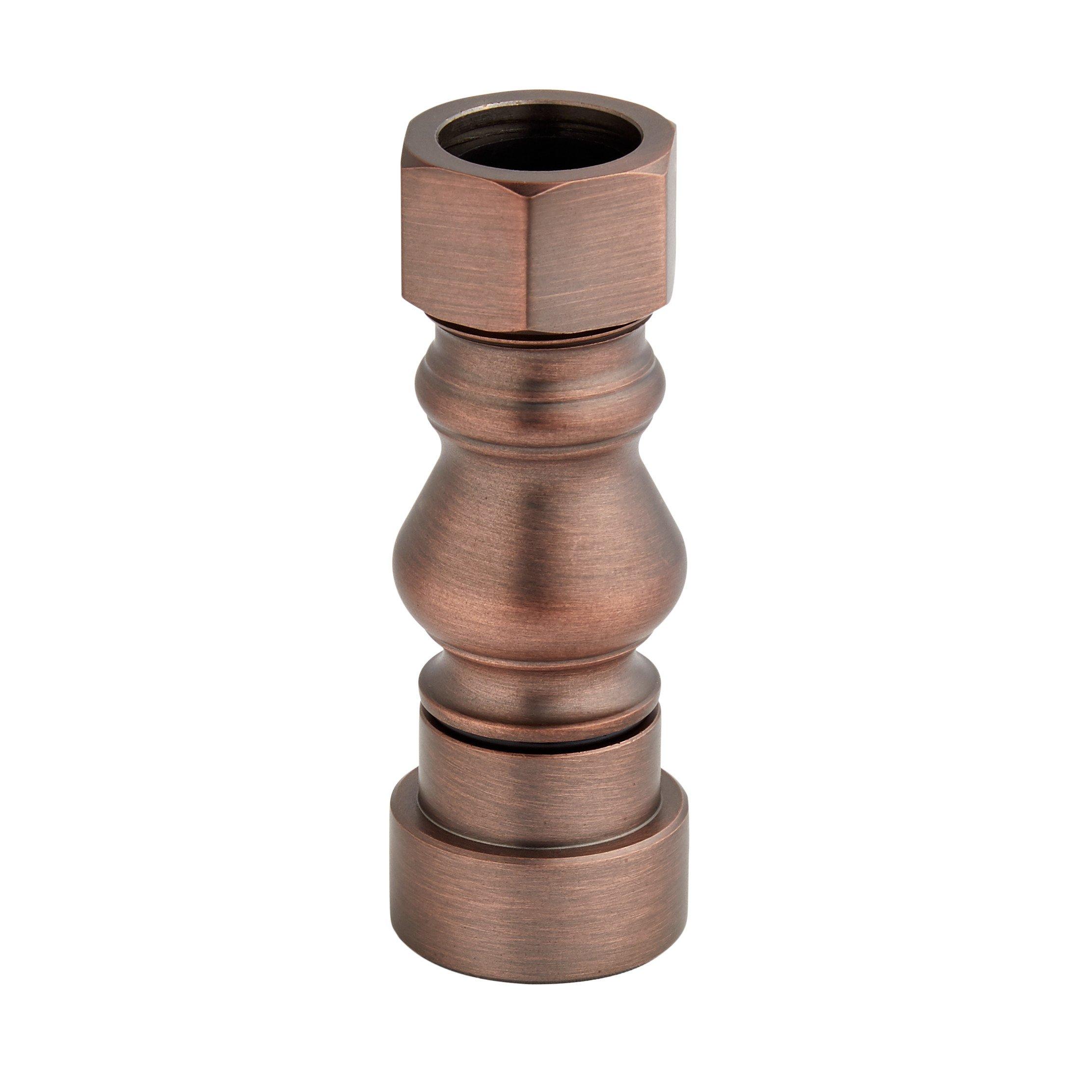 Decorative Slip Joint Coupling - 1/2" IPS - Oil Rubbed Bronze ...