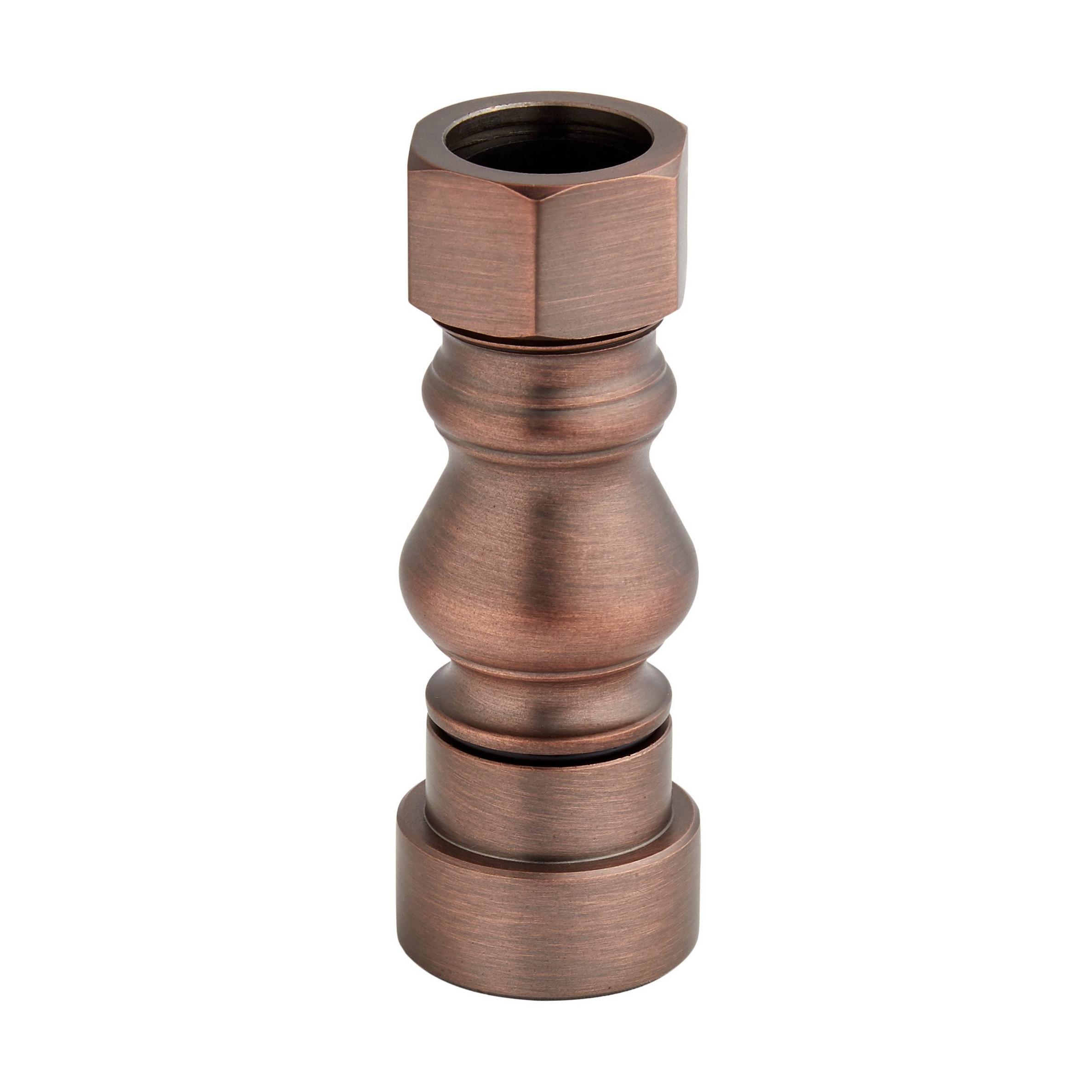 Decorative Slip Joint Coupling for 1/2" IPS | Signature Hardware