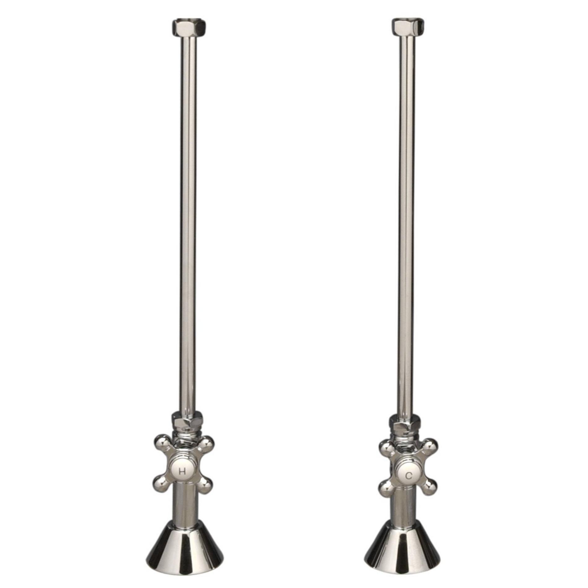 Deck-Mount Supply With Cross-Handle Stops for Threaded Pipe | Signature ...