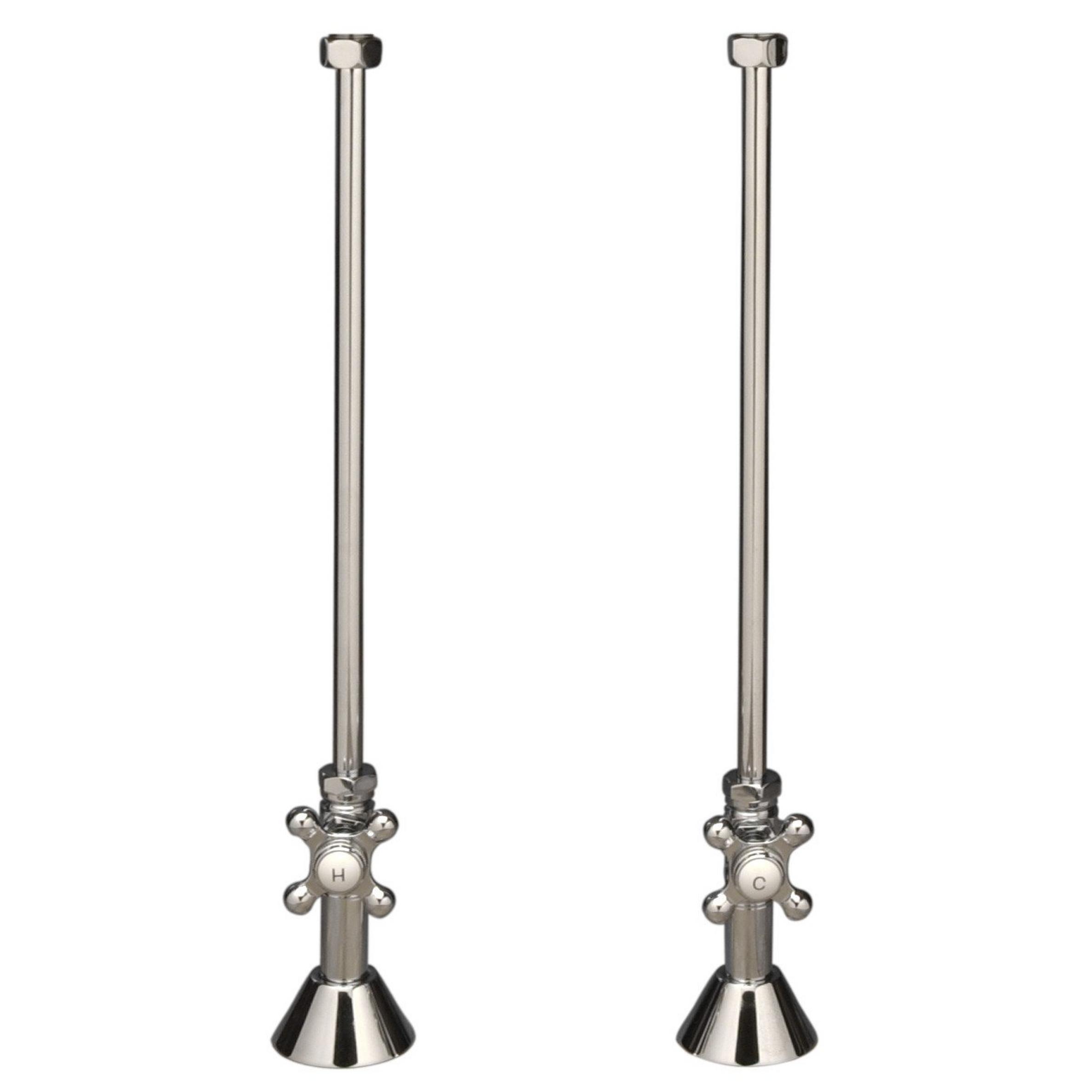 Deck-Mount Supply With Cross-Handle Stops for Threaded Pipe | Signature ...