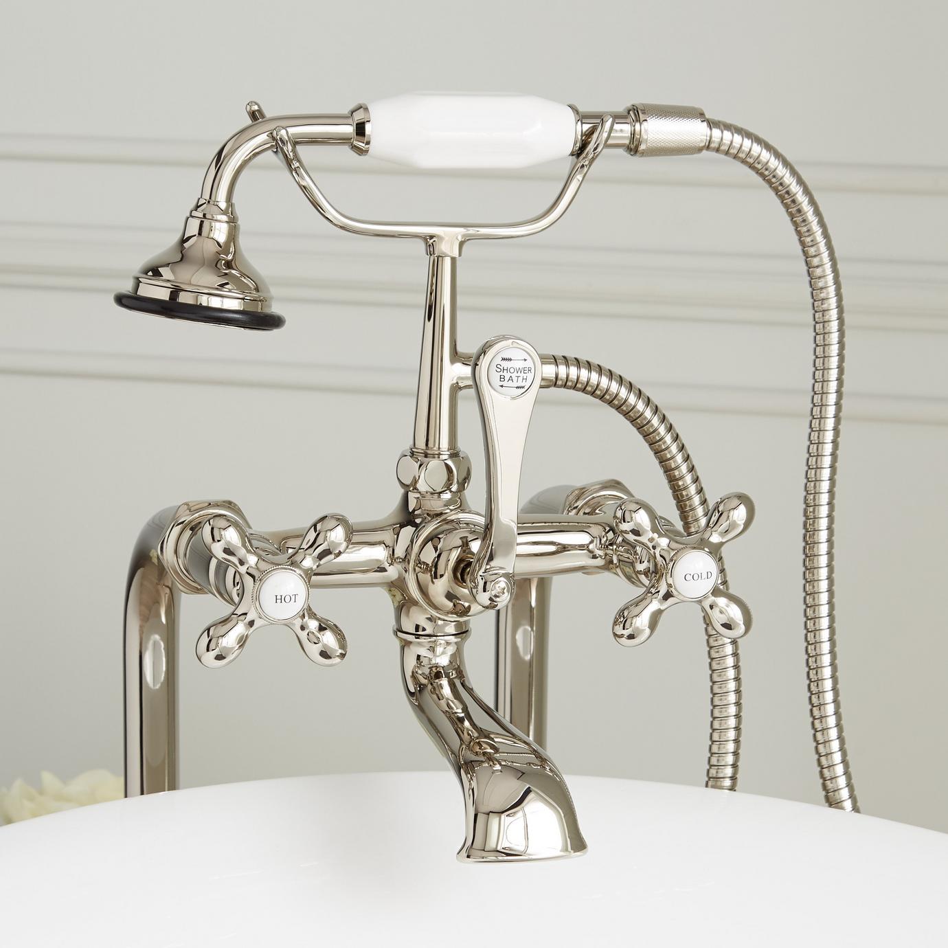 Floor Mount Freestanding Tub Faucets | Signature Hardware