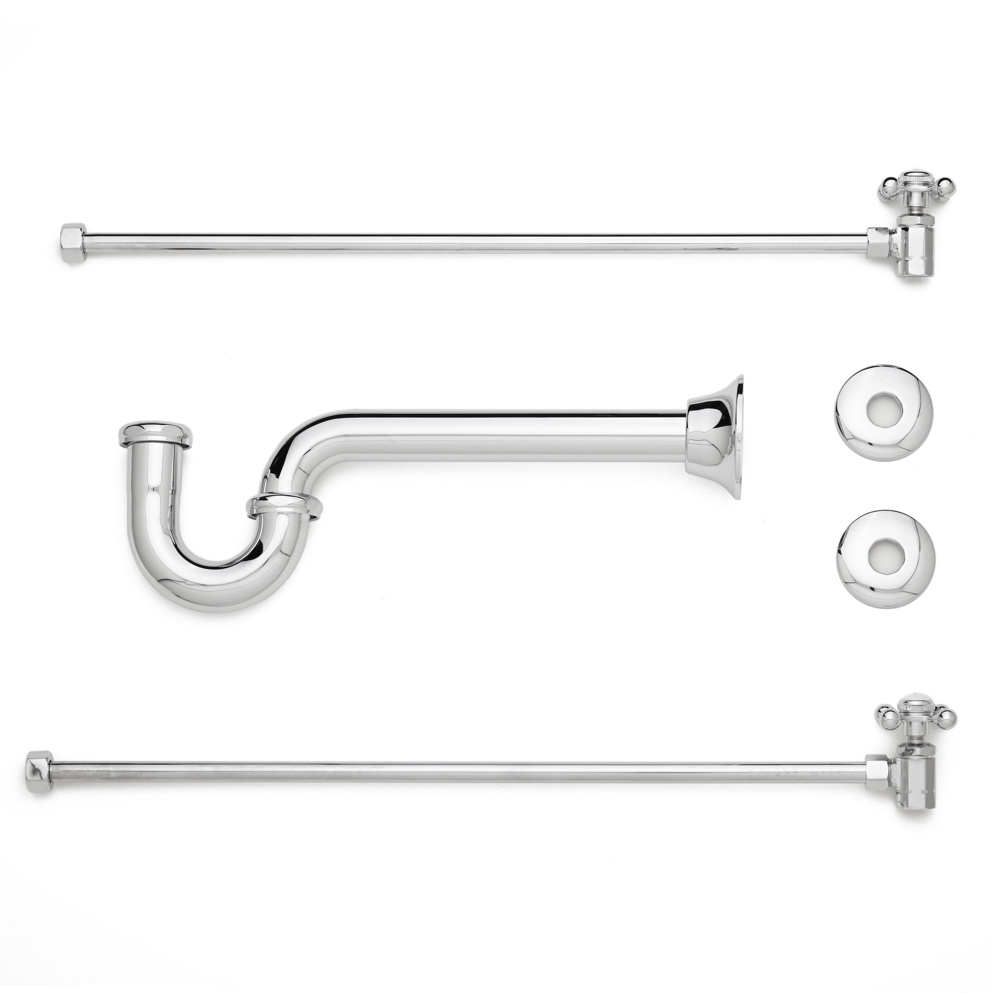 Bathroom Trim Kit for Threaded Pipe - From Wall | Signature Hardware