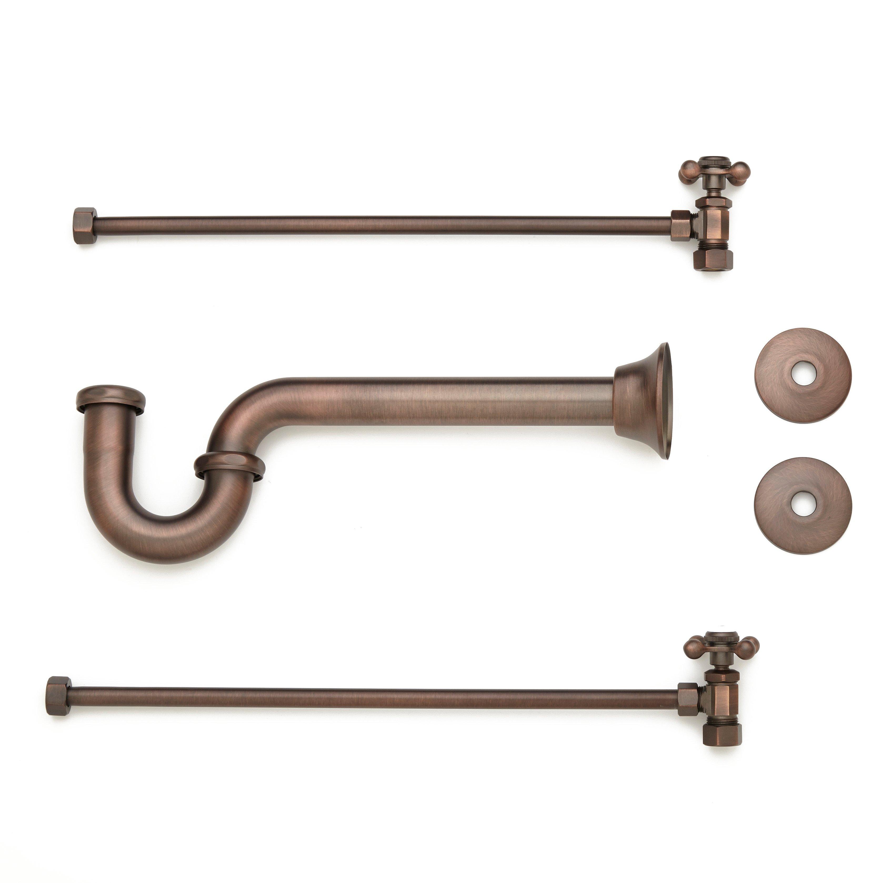 Bathroom Trim Kit for Copper Pipe - From Wall | Signature Hardware