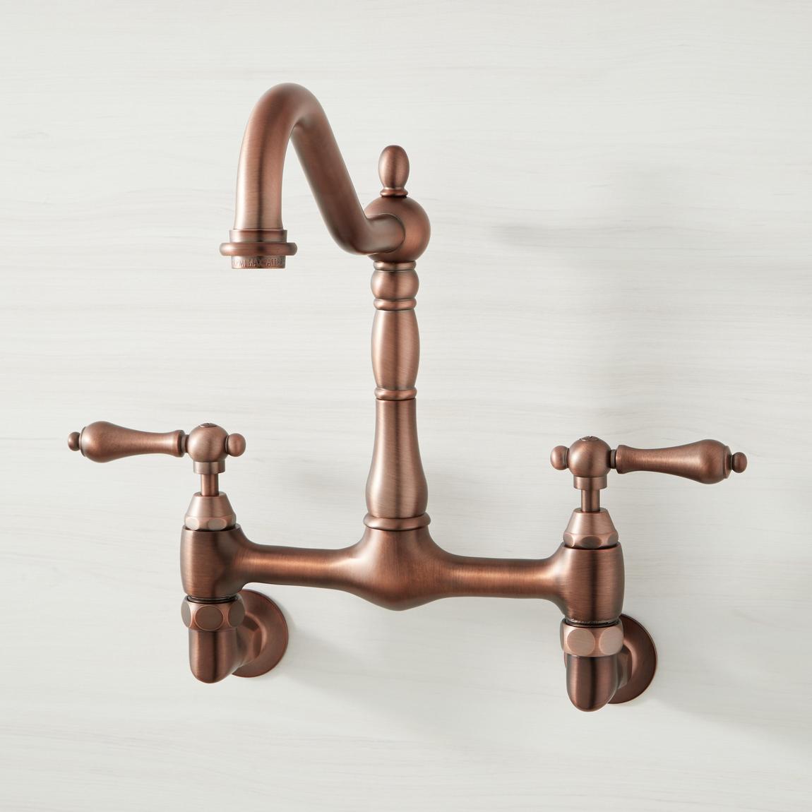 Wall Mount Kitchen Faucets | Signature Hardware