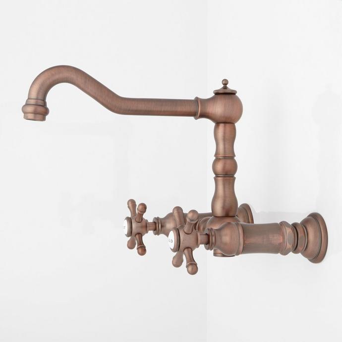 Wall-Mount Kitchen & Bathroom Faucets – Signature Hardware | Signature ...