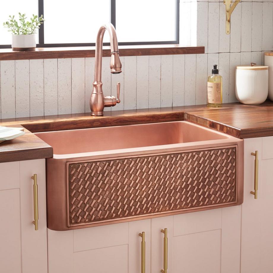Copper Farmhouse Sinks