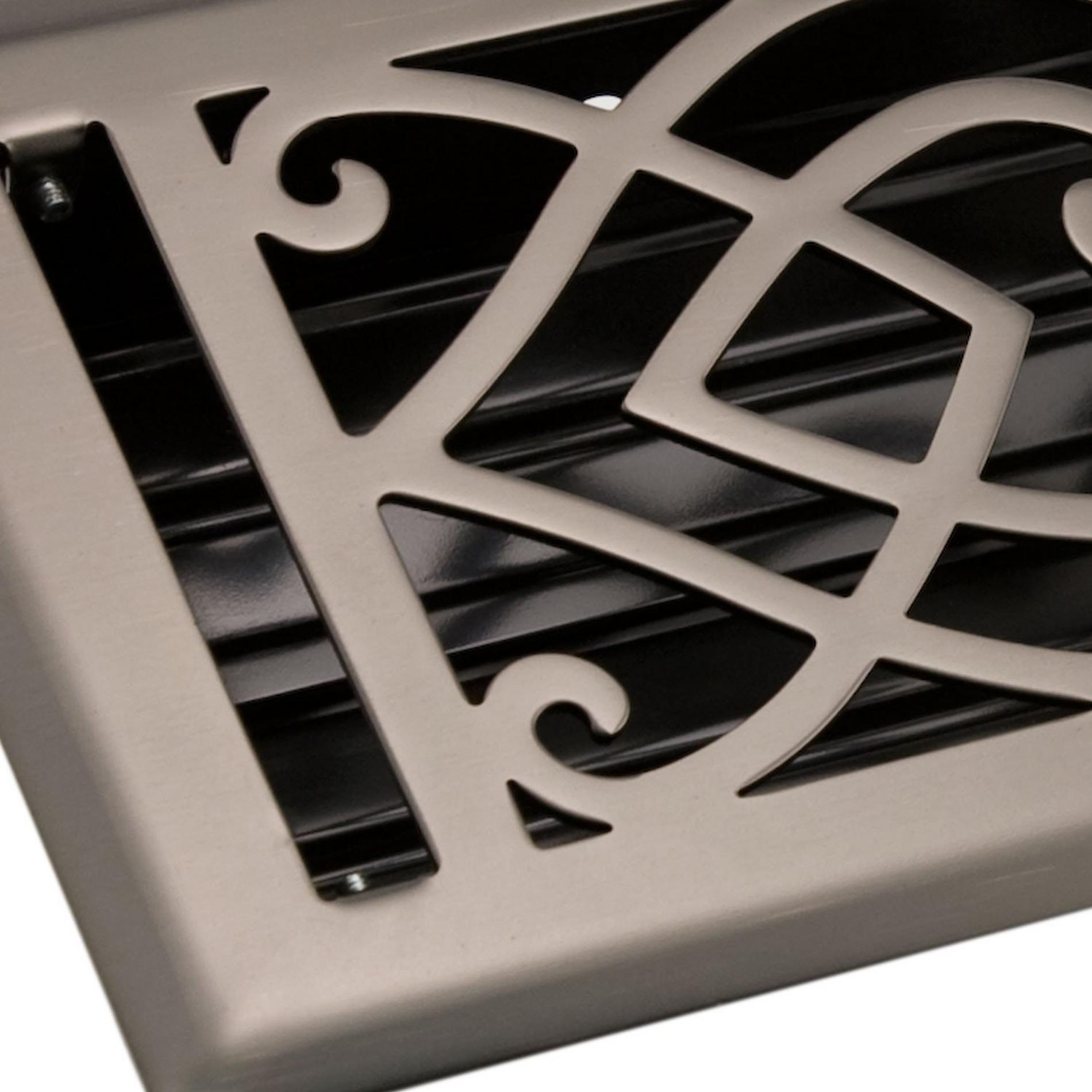 Victorian Steel Oversized Floor Register | Signature Hardware