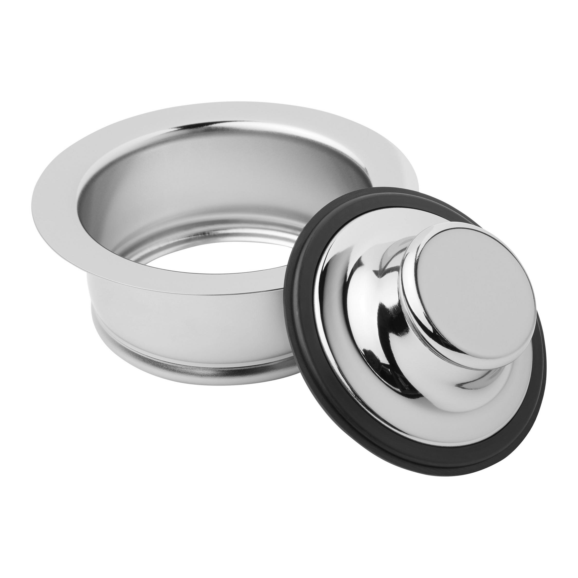 Standard Garbage Disposer Flange & Stopper - Chrome | Signature Hardware