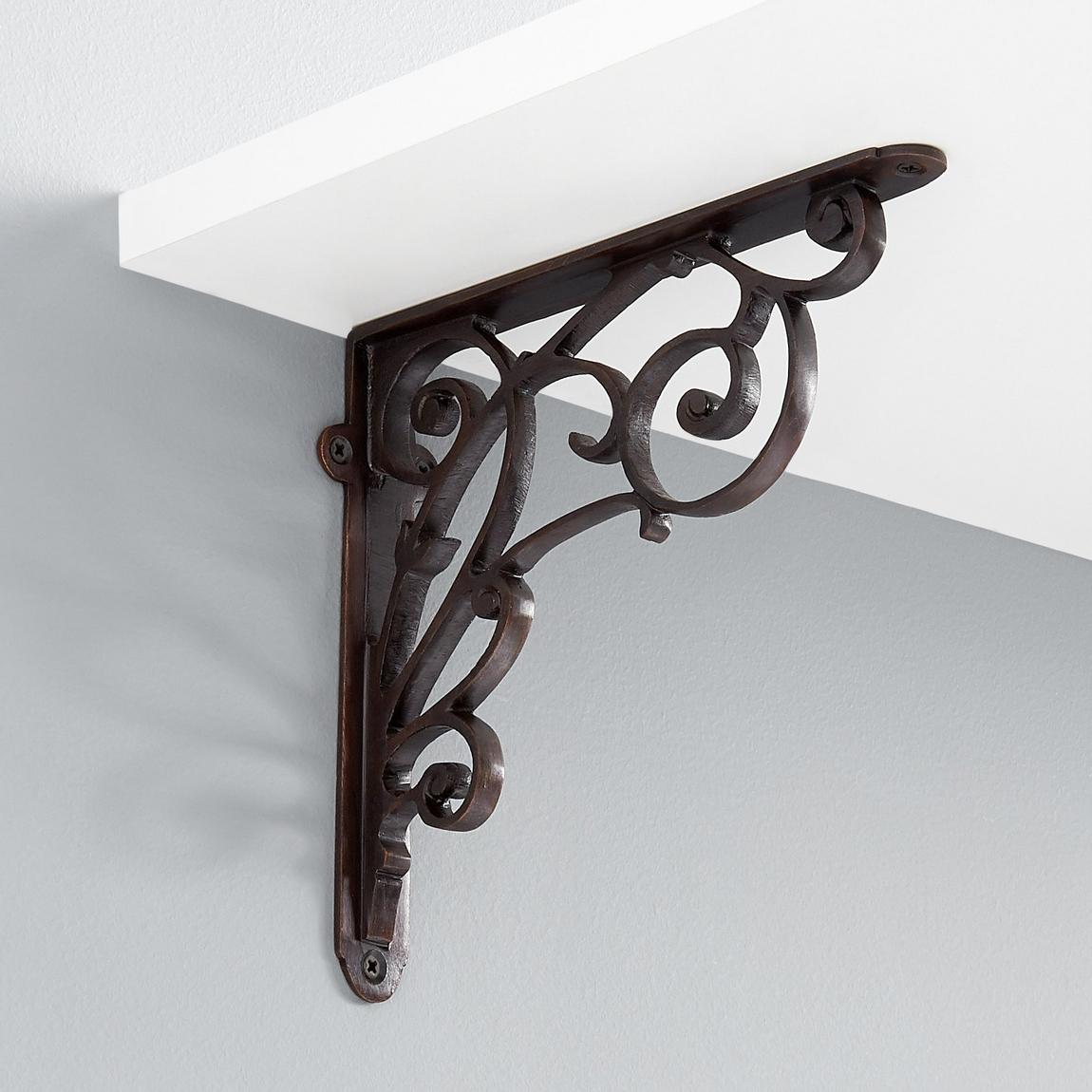 Shelf Brackets in Iron, Brass & More