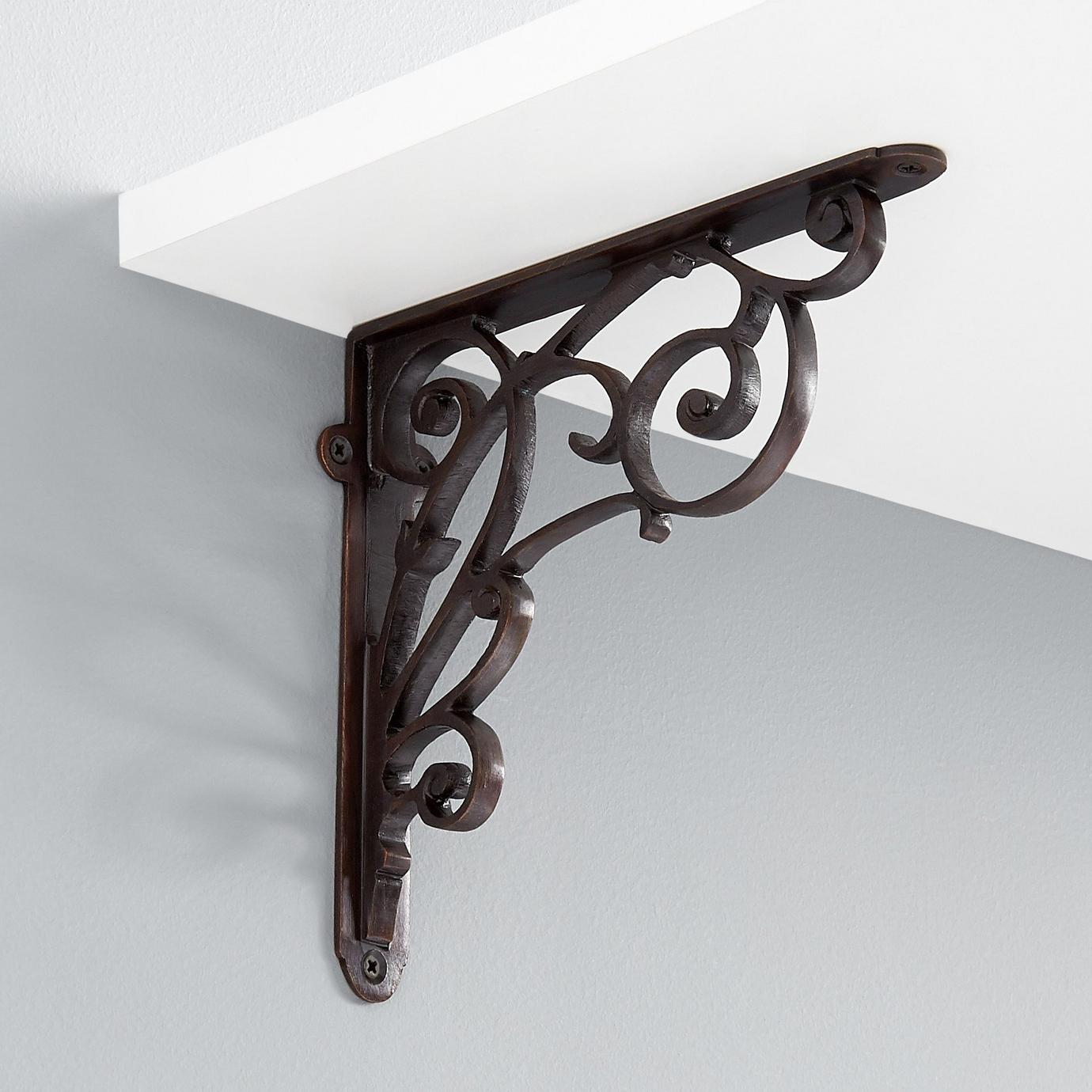 Shelf Brackets in Iron, Brass & More