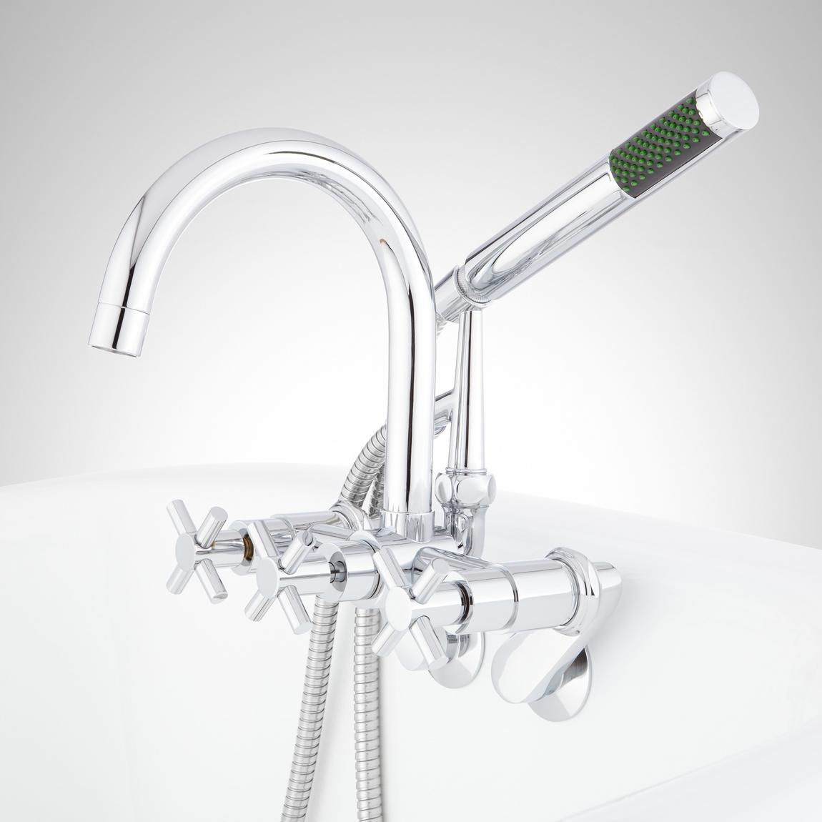 Wall-Mount Tub Faucets