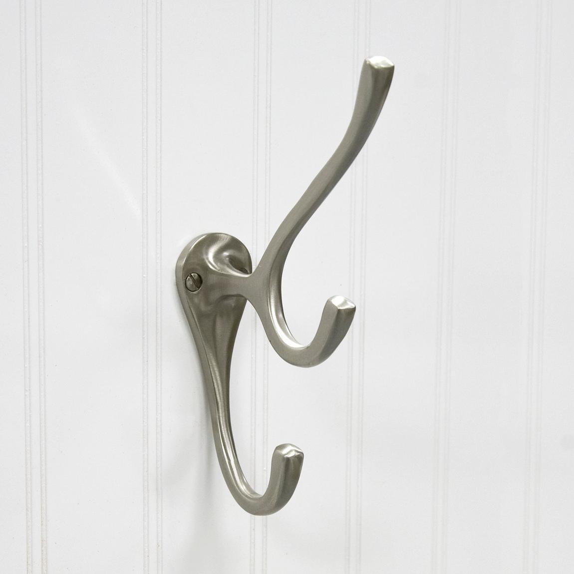 Marston Brass Double Coat Hook Signature Hardware