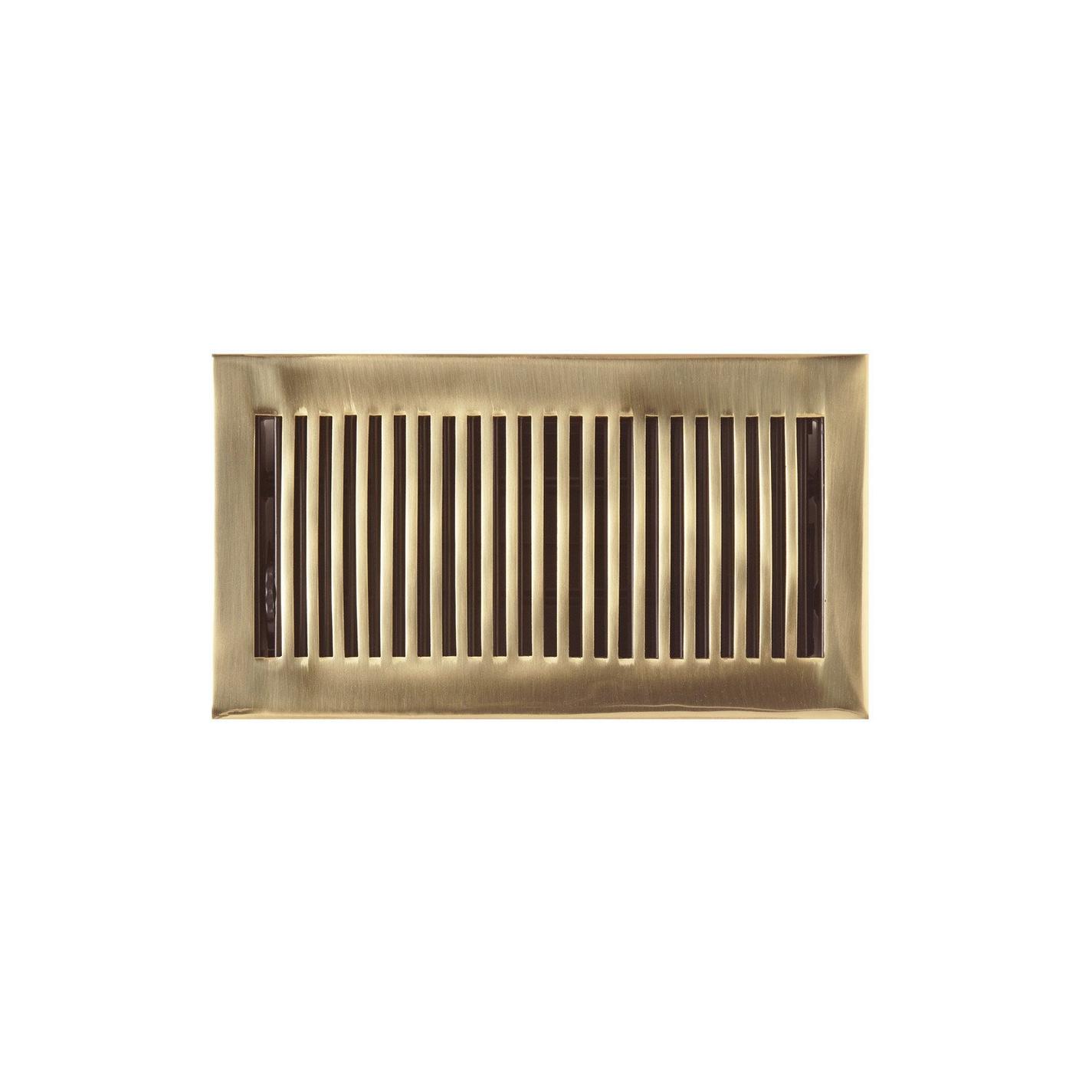 Modern Brass Floor/Wall Register | Signature Hardware