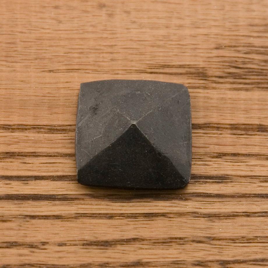 Hand-Forged Iron Square Pyramid Clavos with 1" Nail - Set of 6 - Medium ...