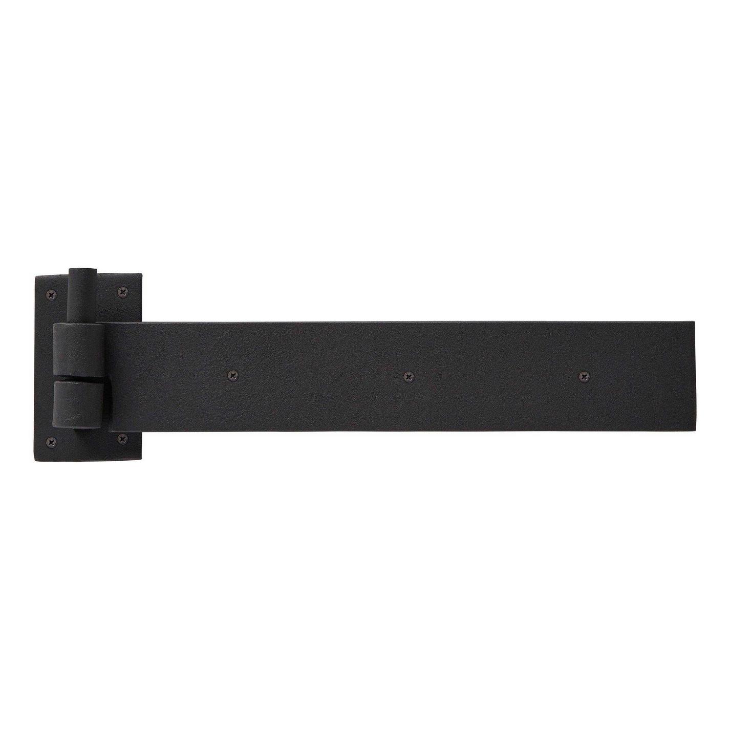 Rectangular Iron Strap Hinge with Pintle | Signature Hardware