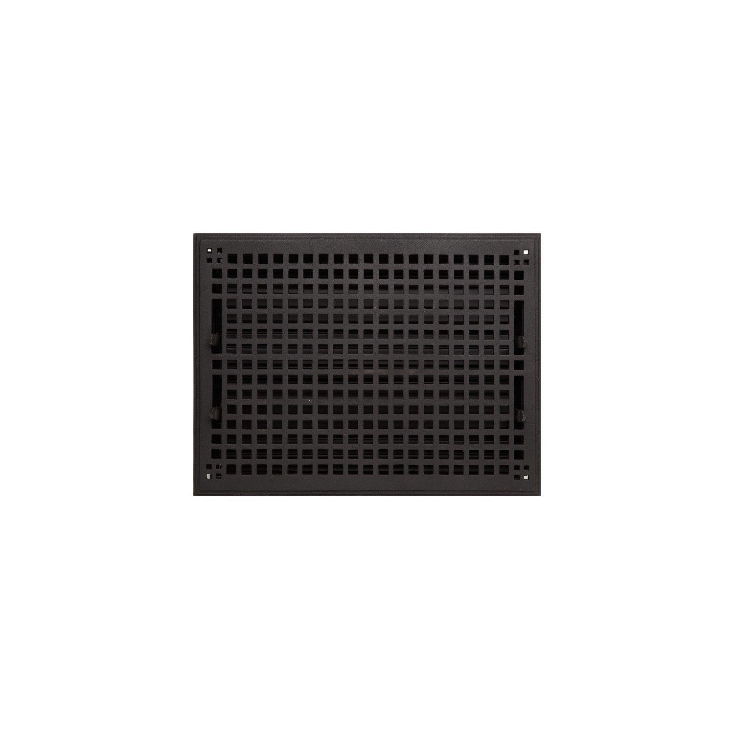 Mission Cast Iron Floor Register - Black 10" x 14" (11-5/8" x 15-3/8 ...