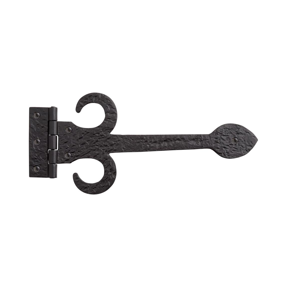 Rectangular Iron Strap Hinge with Pintle | Signature Hardware