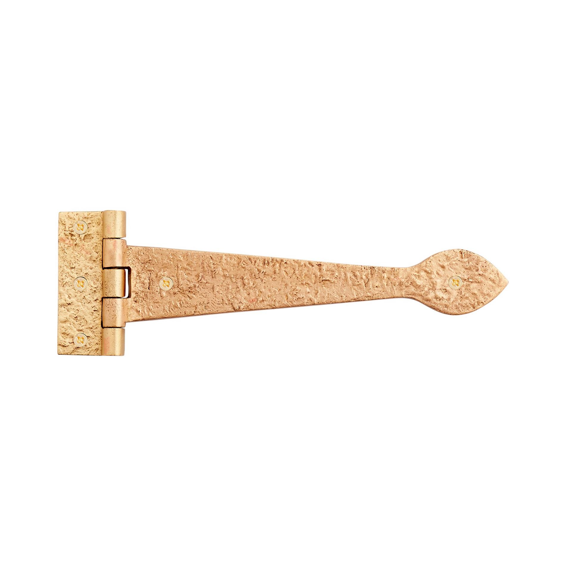 Classic Bronze Strap Hinge - Living Bronze | Signature Hardware