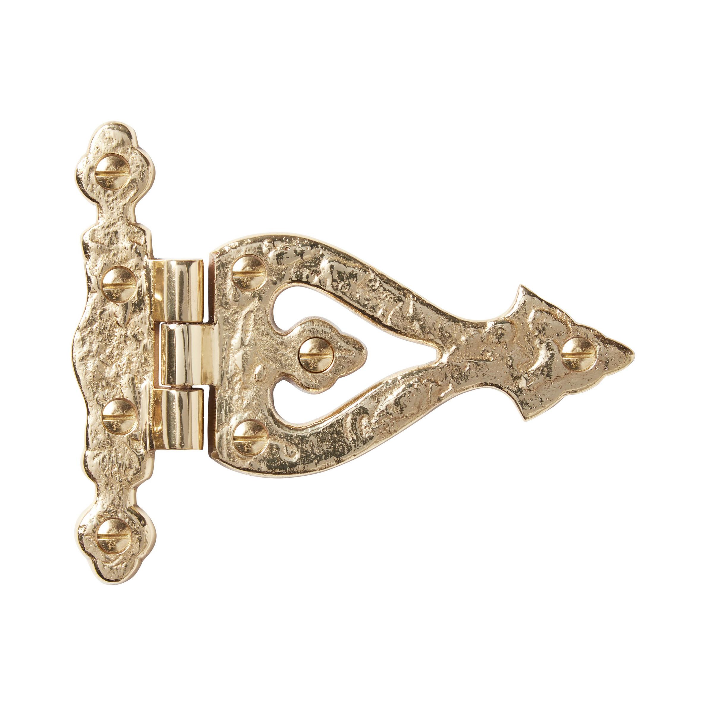 Solid Brass Decorative Door Hinge | Signature Hardware