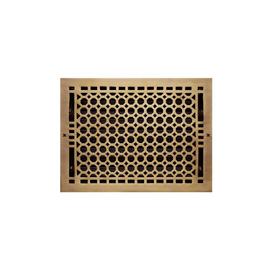 Oversized Honeycomb Brass Wall Register | Signature Hardware