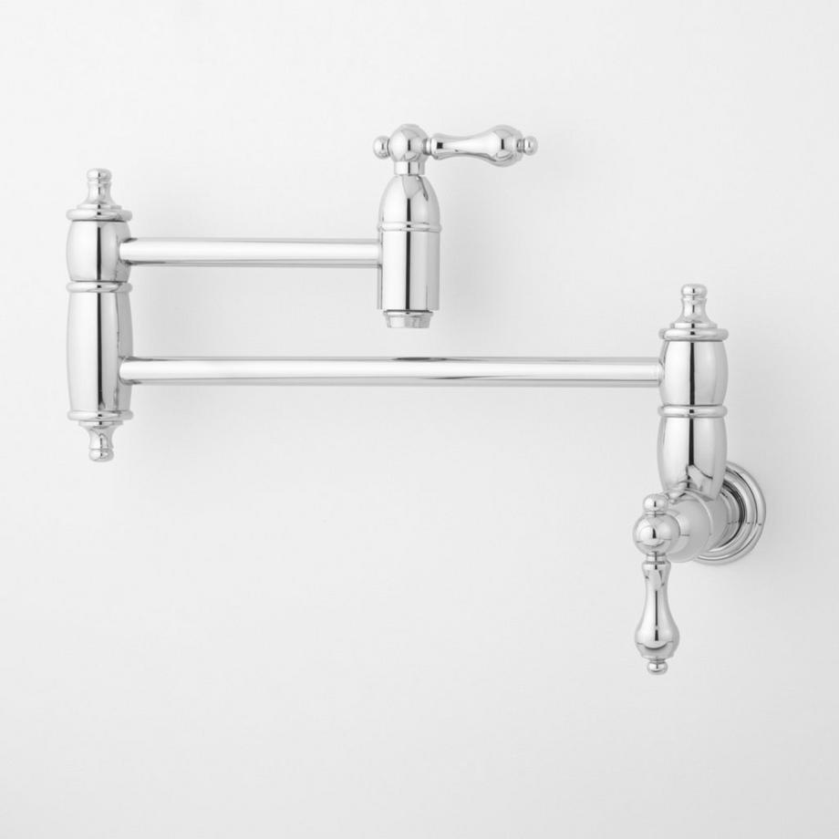 Wall Mount Kitchen Pot Filler Faucets | Signature Hardware