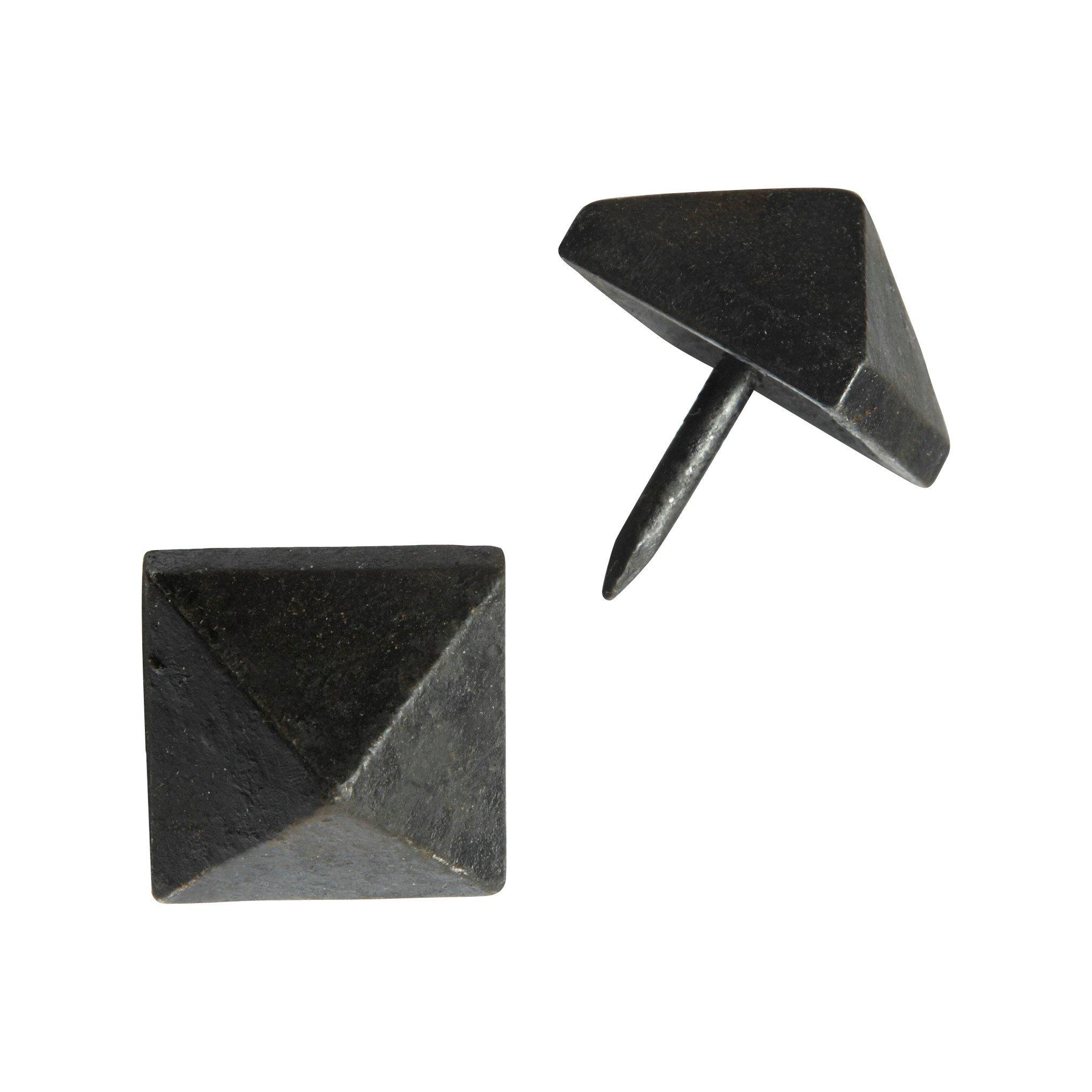 Hand-Forged Iron Square Pyramid Clavos - Set of 6 | Signature Hardware