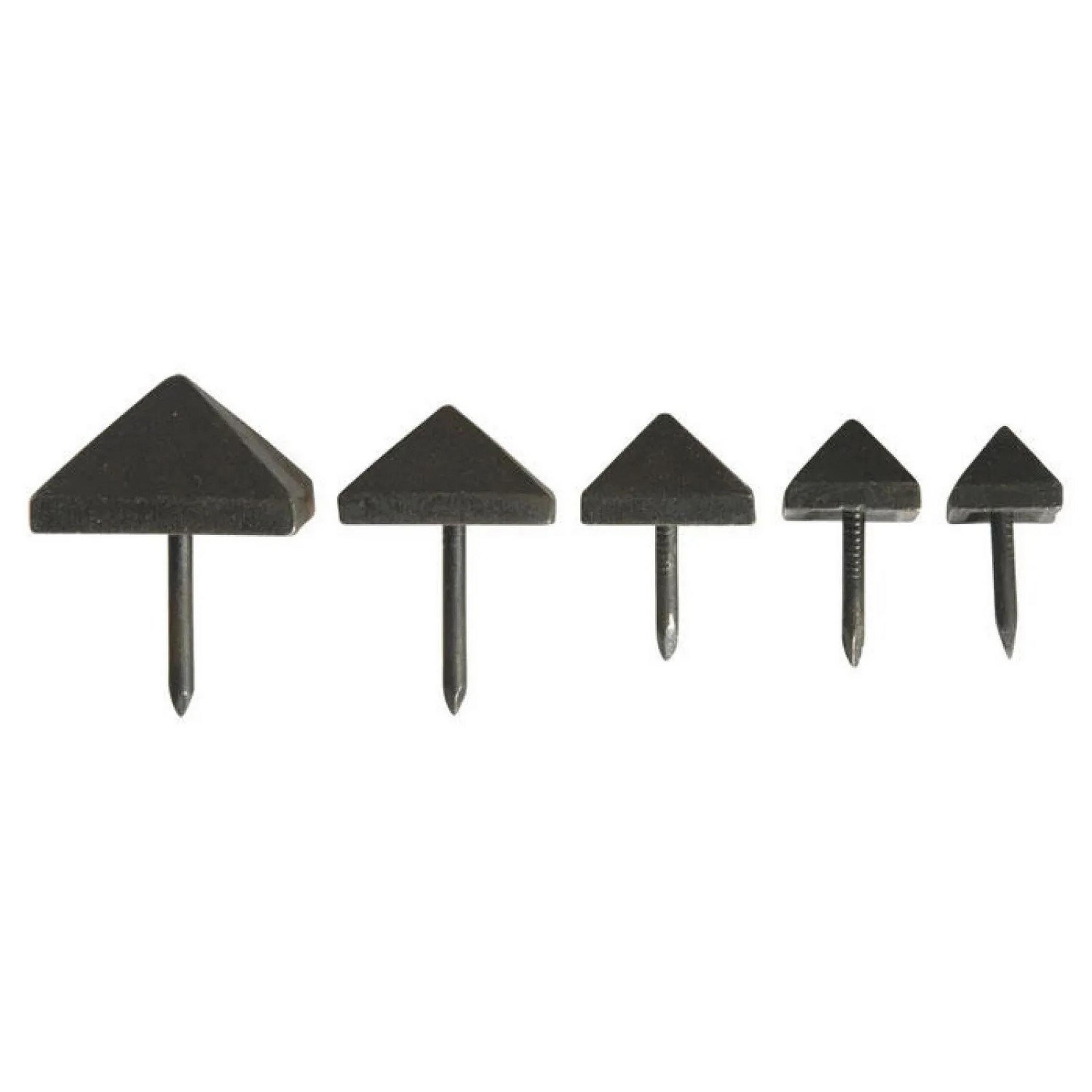 Hand-Forged Iron Square Pyramid Clavos - Set of 6 | Signature Hardware