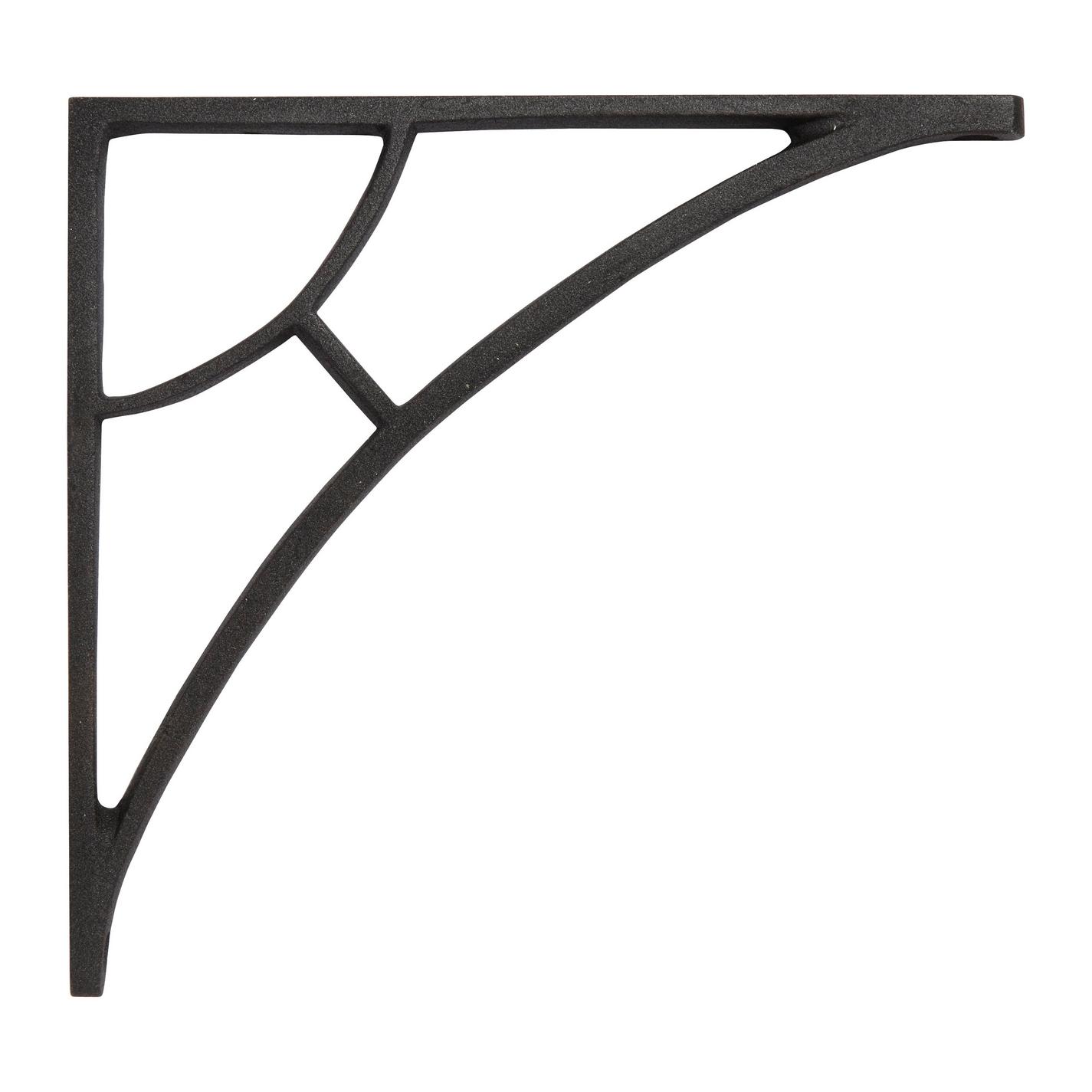 Simple Arch Cast Iron Shelf Bracket | Signature Hardware
