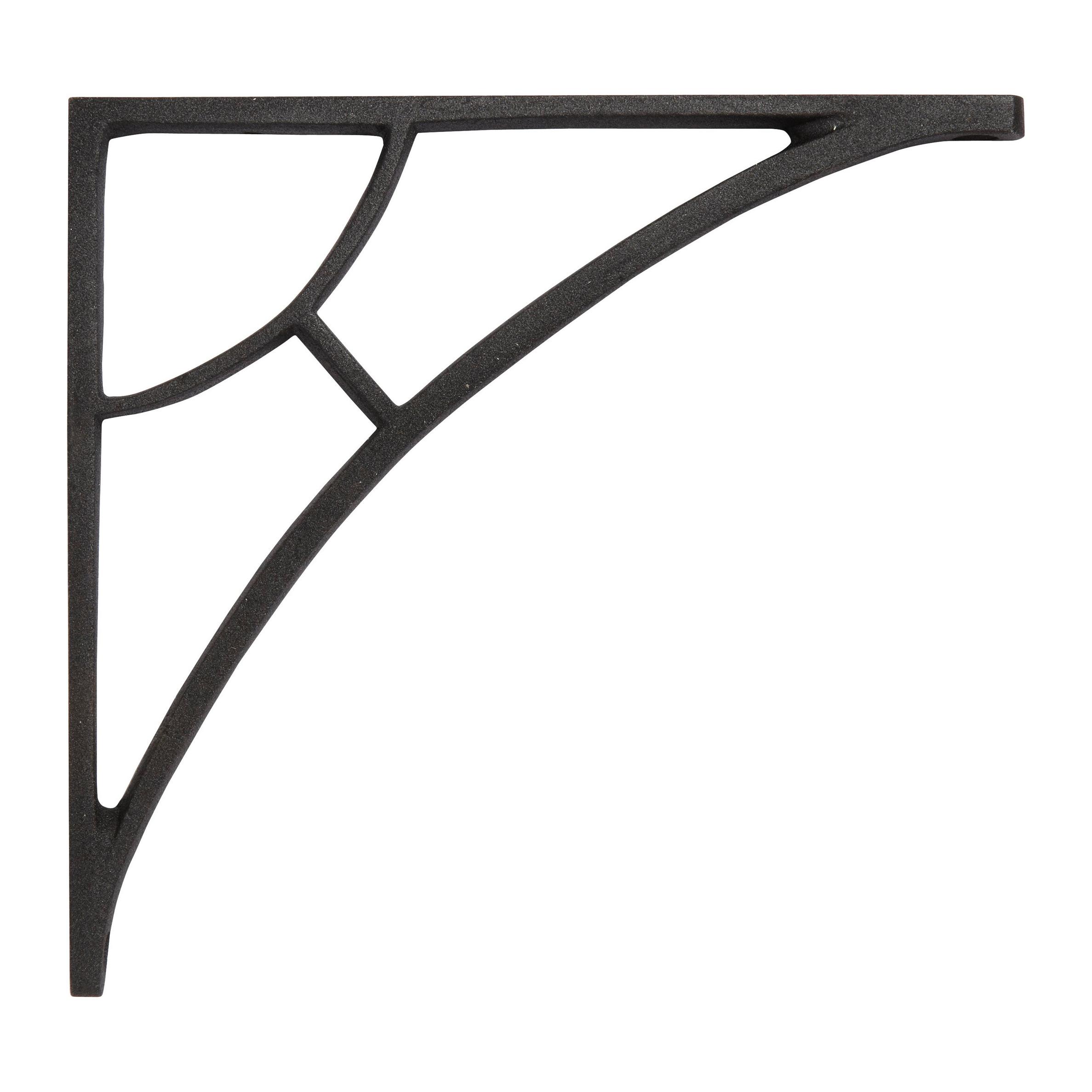 Simple Arch Cast Iron Shelf Bracket | Signature Hardware