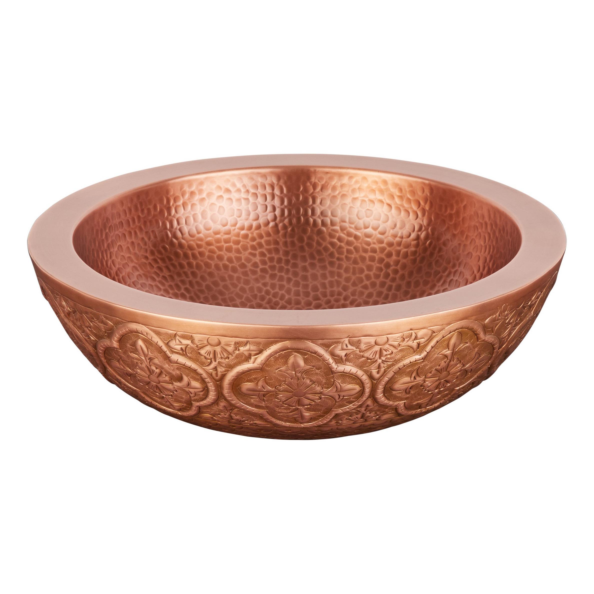 18" Bellis Double-Wall Copper Vessel Sink | Signature Hardware