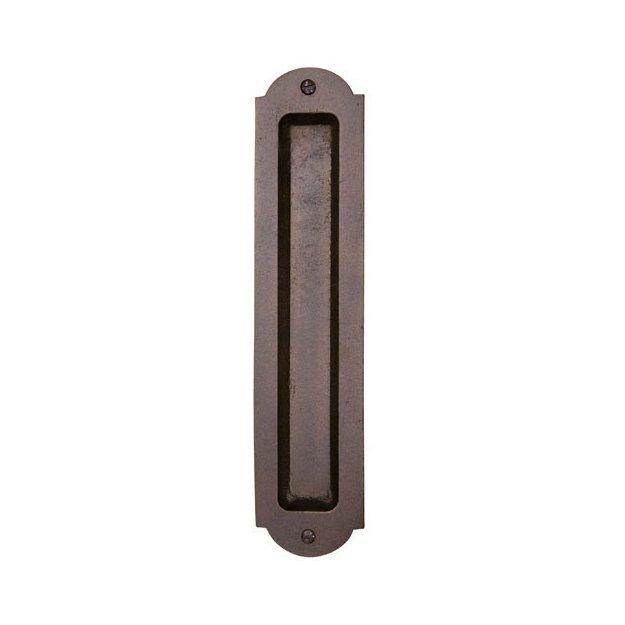 Solid Bronze Ornate Pocket Door Pull - 2-1/2" x 5" - Bronze Patina ...