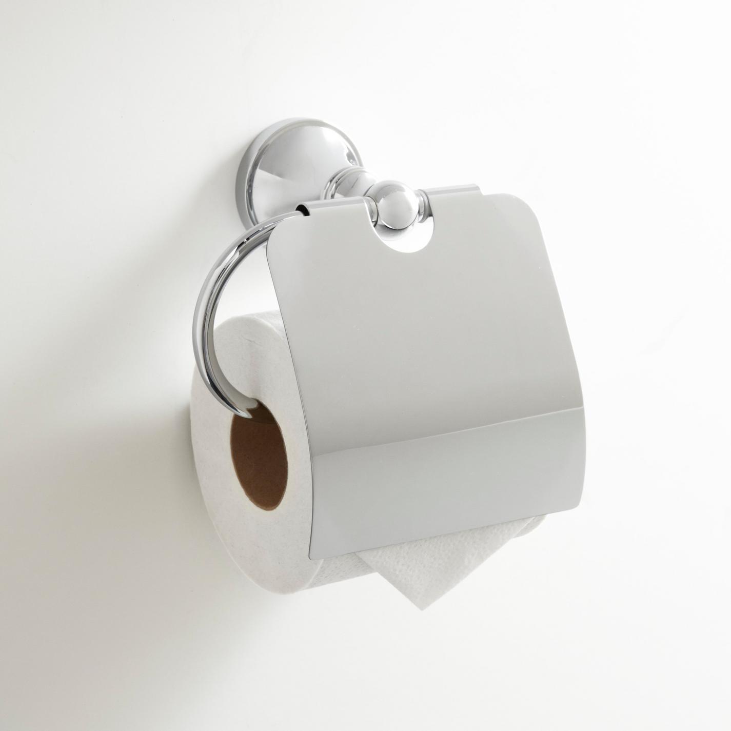 Seattle Collection Toilet Paper Holder - Chrome | Signature Hardware