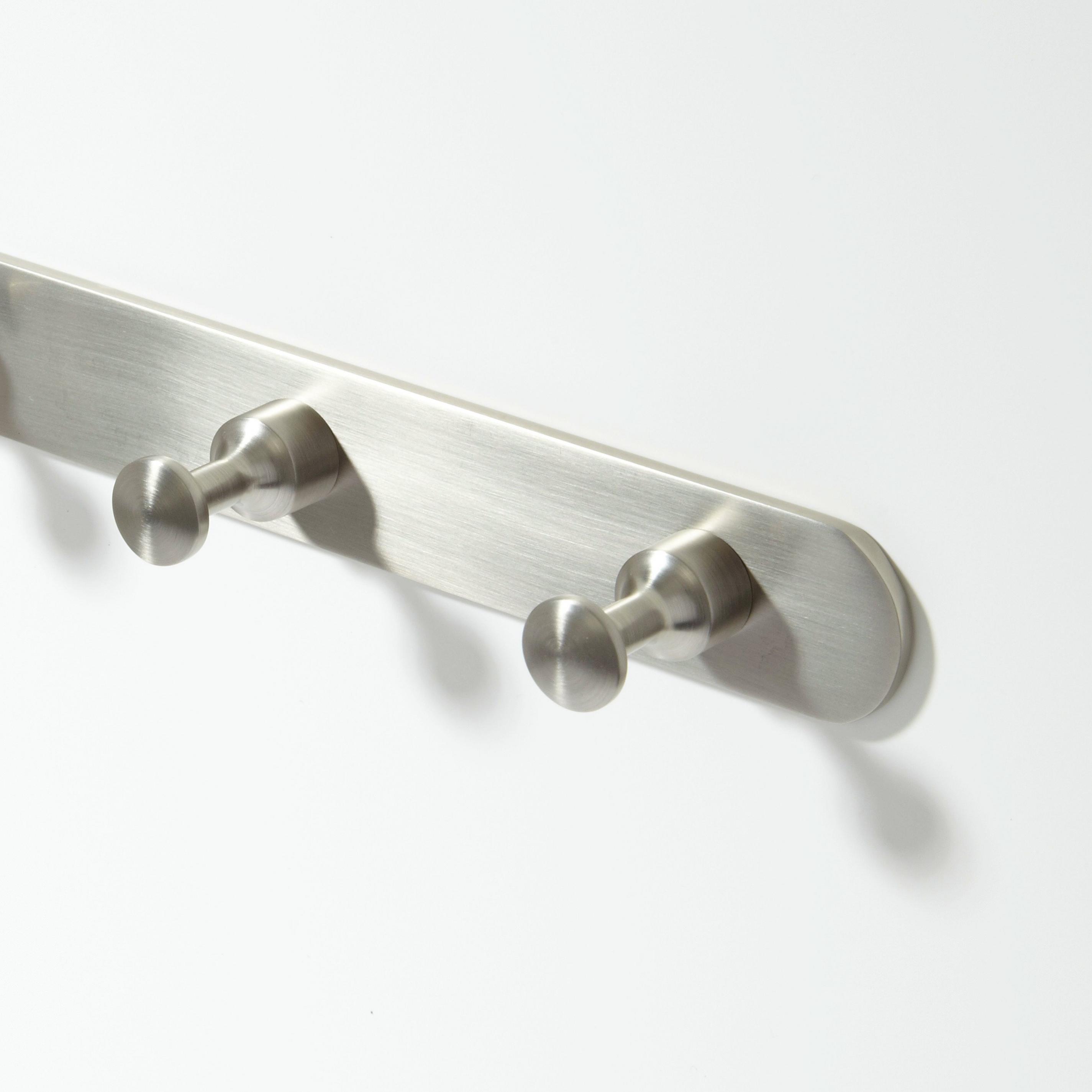 Beckett Multi-Robe Rack - Brushed Nickel | Signature Hardware