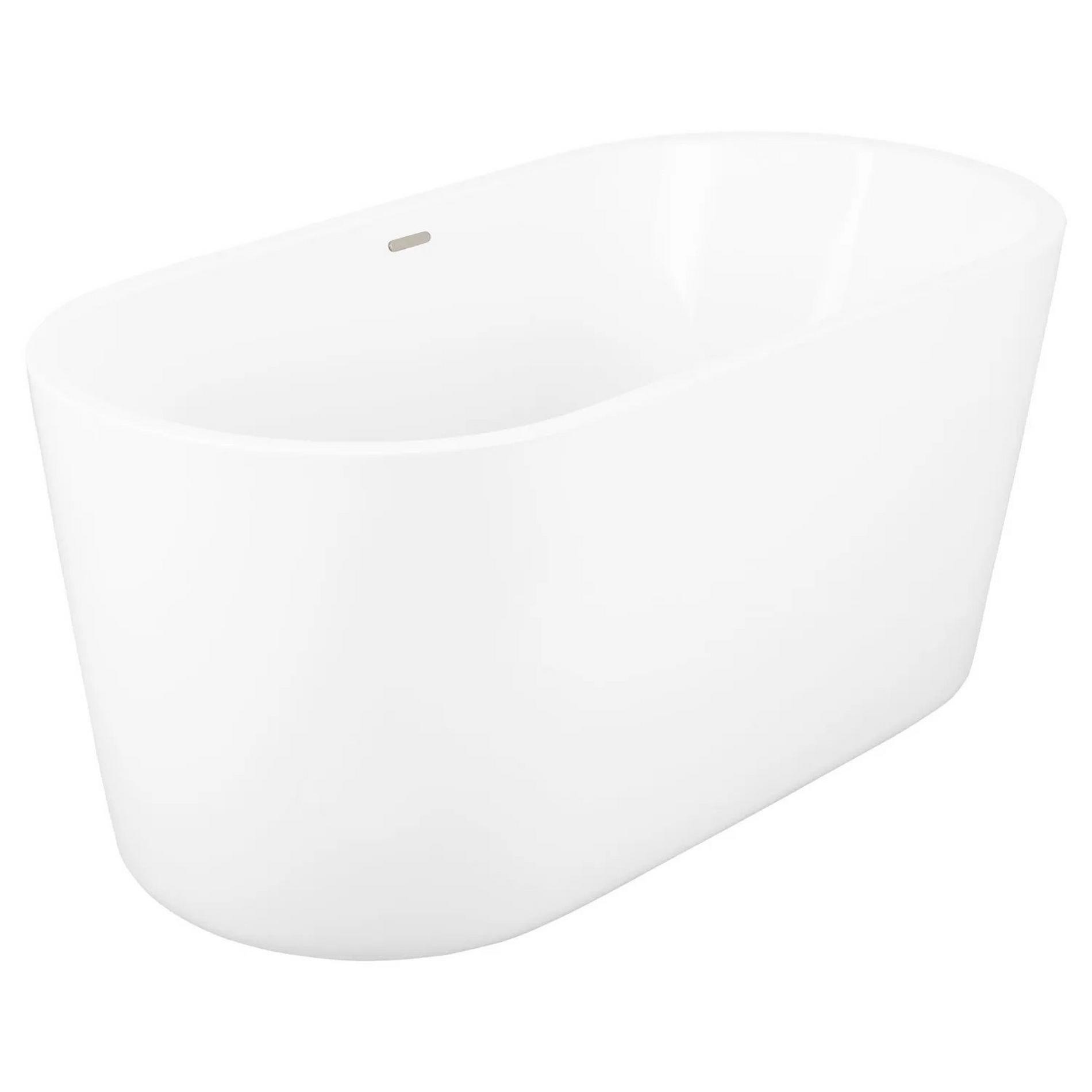 63" Imler Acrylic Freestanding Tub with Trim | Signature Hardware