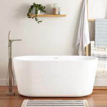 63" Imler Acrylic Freestanding Tub with Trim | Signature Hardware