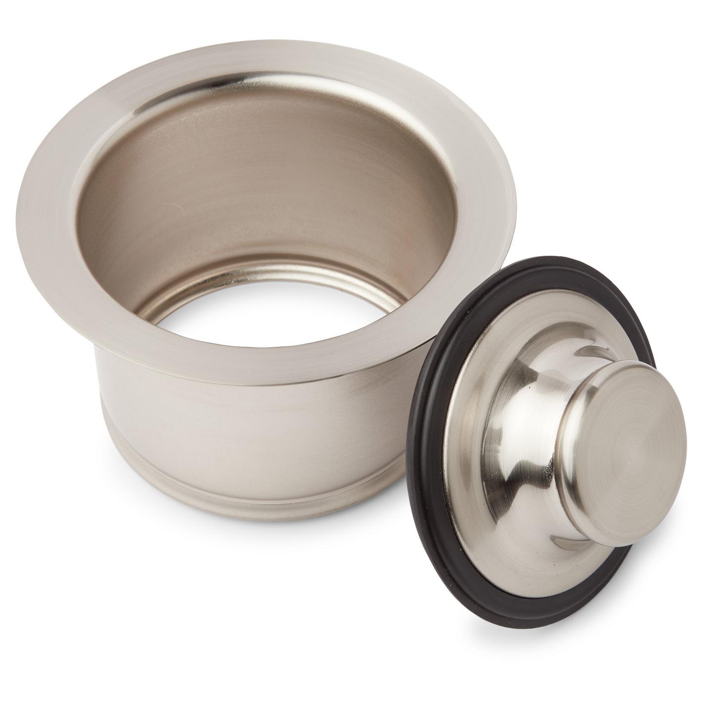 Deep Garbage Disposer Flange & Stopper - Stainless Steel | Signature ...