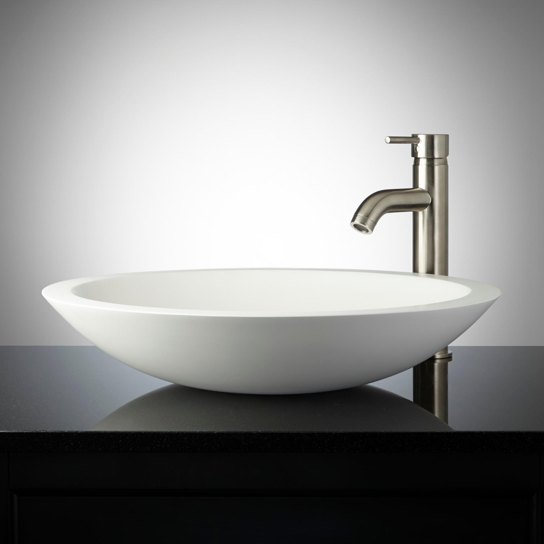 Rigel Matte Solid Surface Vessel Sink | Signature Hardware