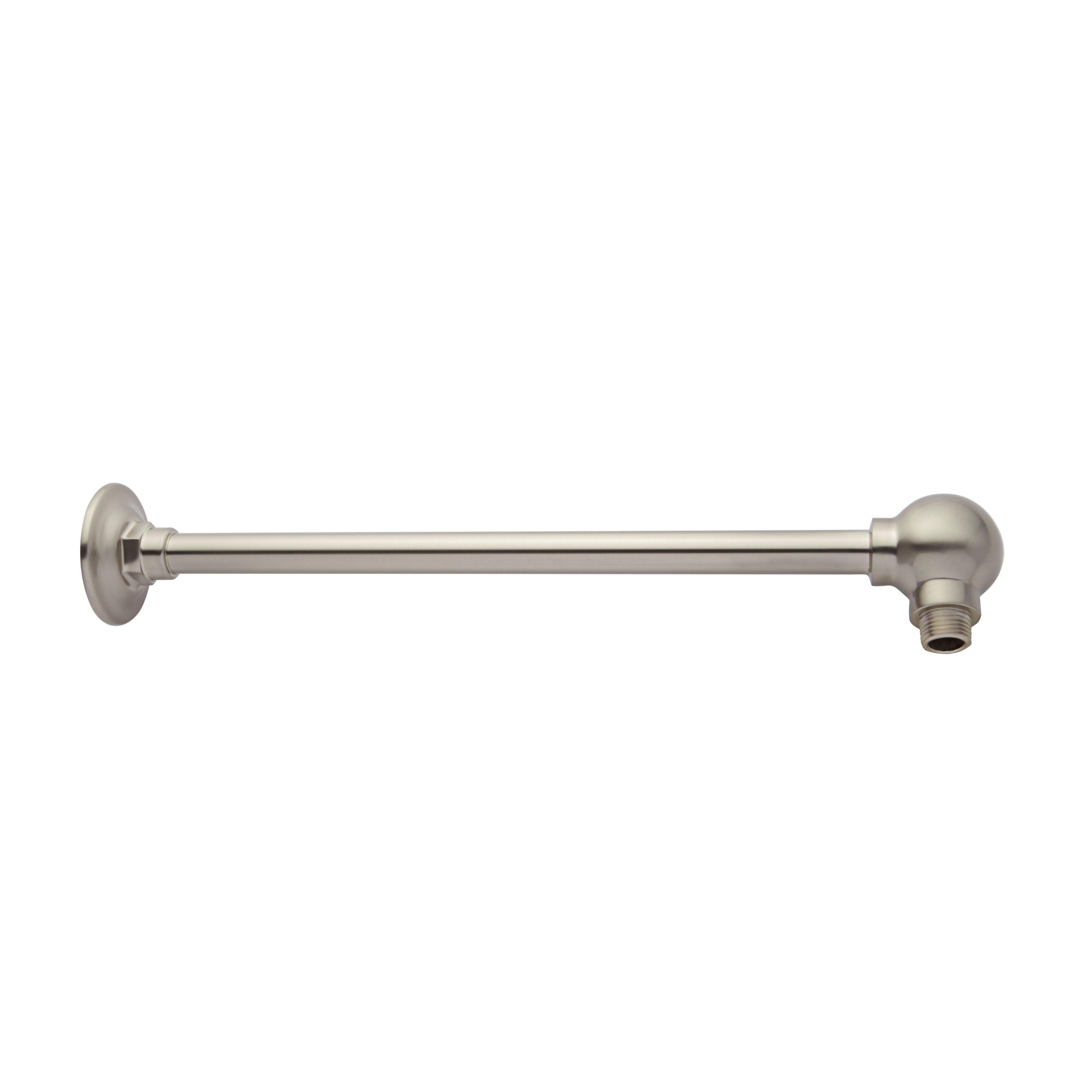 Ornate Extended Shower Arm with Flange | Signature Hardware