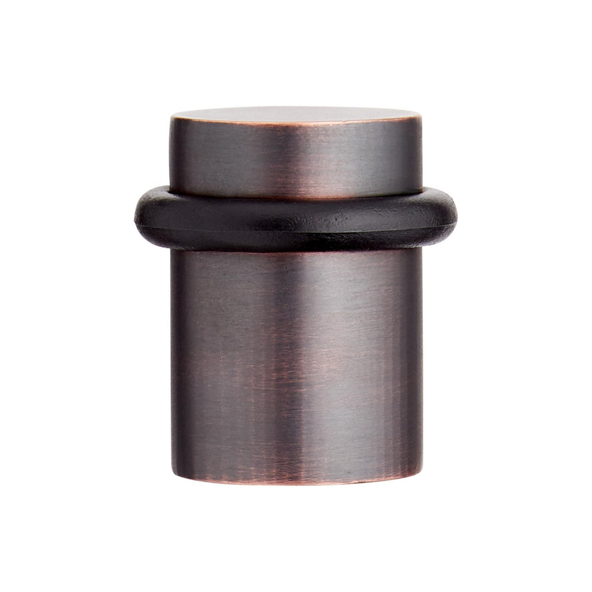 Solid Brass Contemporary Flat Top Doorstop | Signature Hardware