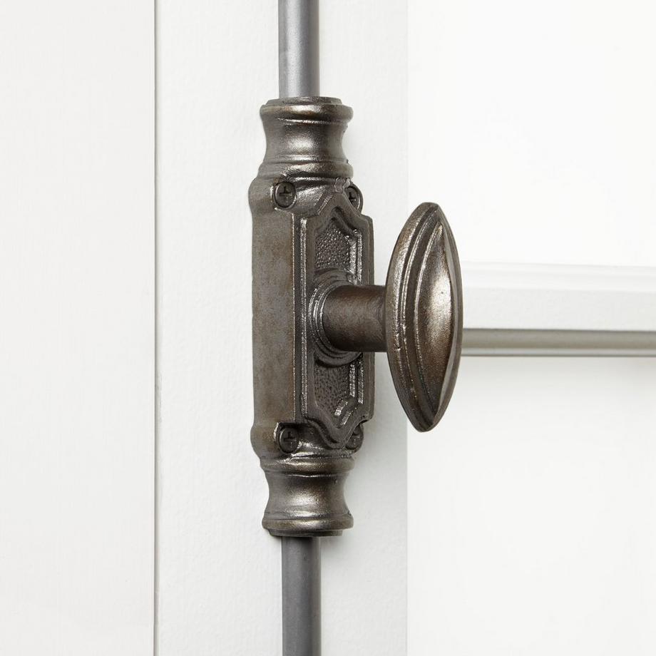 Mini Barcheski Iron Cabinet Cremone Bolt | Signature Hardware