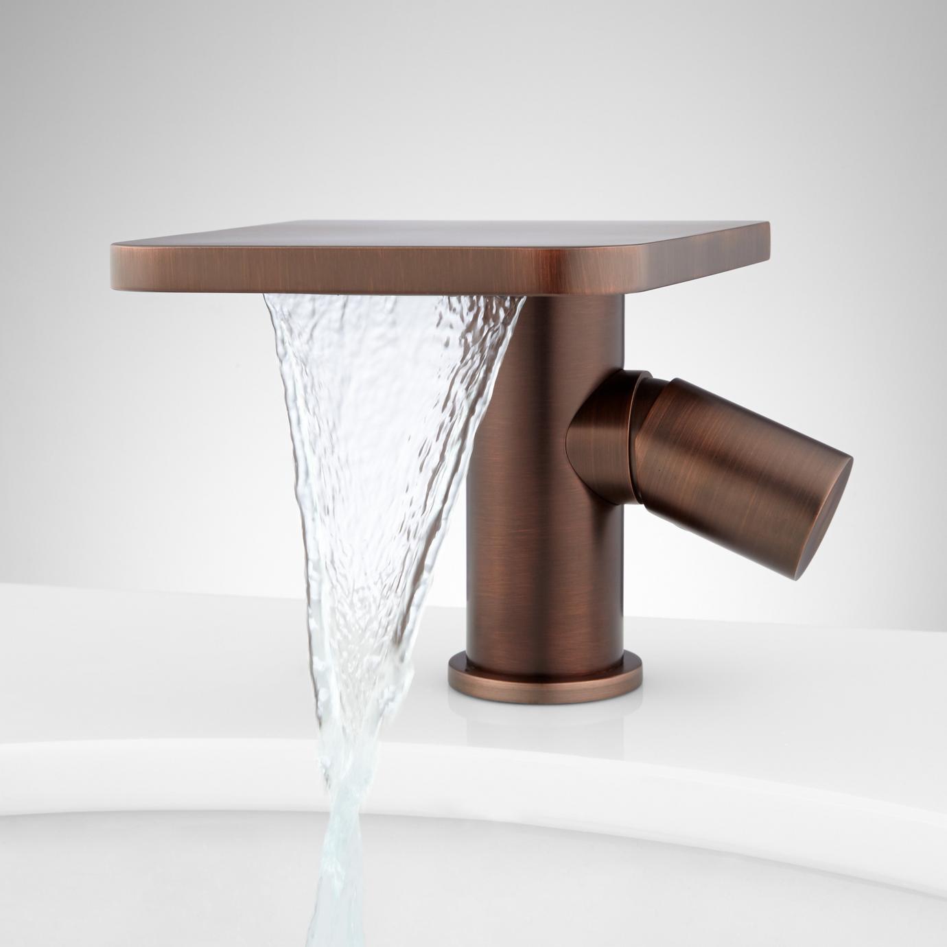 Waterfall Bathroom Faucets