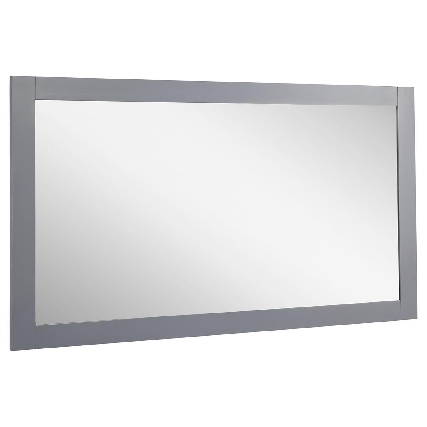 56" Fallbrook Vanity Mirror - Gray | Signature Hardware