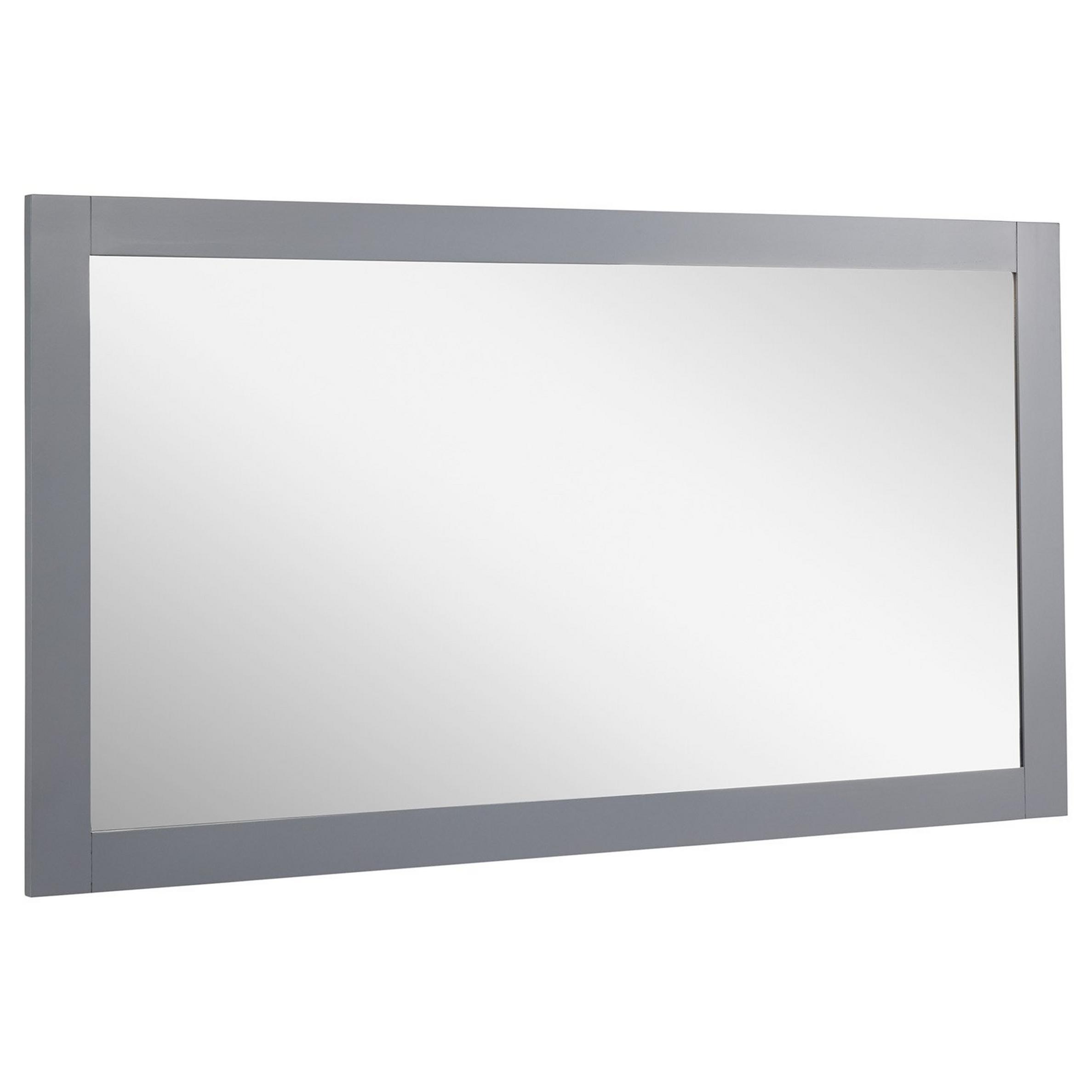 56" Fallbrook Vanity Mirror - Gray | Signature Hardware