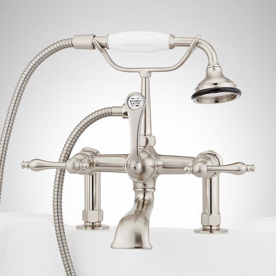 Tub Mounted Faucets, Rim Mounted Tub Faucets | Signature Hardware