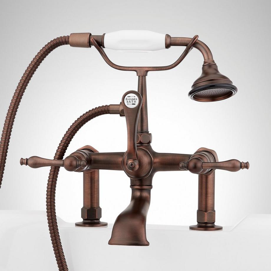 Tub Mounted Faucets, Rim Mounted Tub Faucets | Signature Hardware