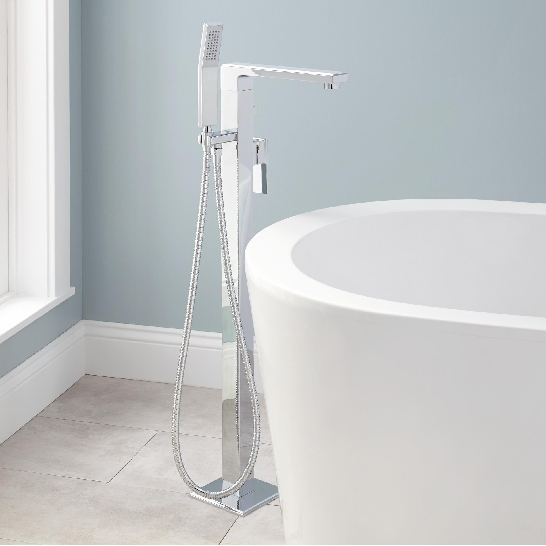 Ryle Freestanding Tub Faucet and Hand Shower | Signature Hardware