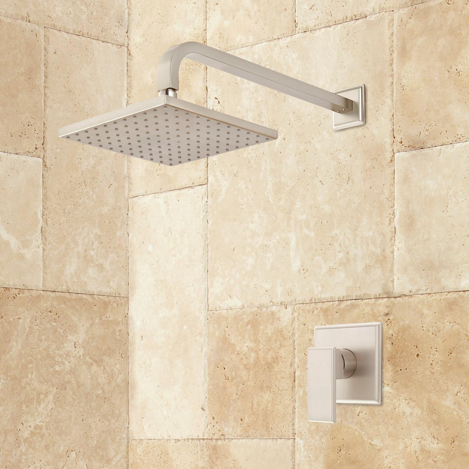 Ryle Wall-Mount Rainfall Shower Set | Signature Hardware