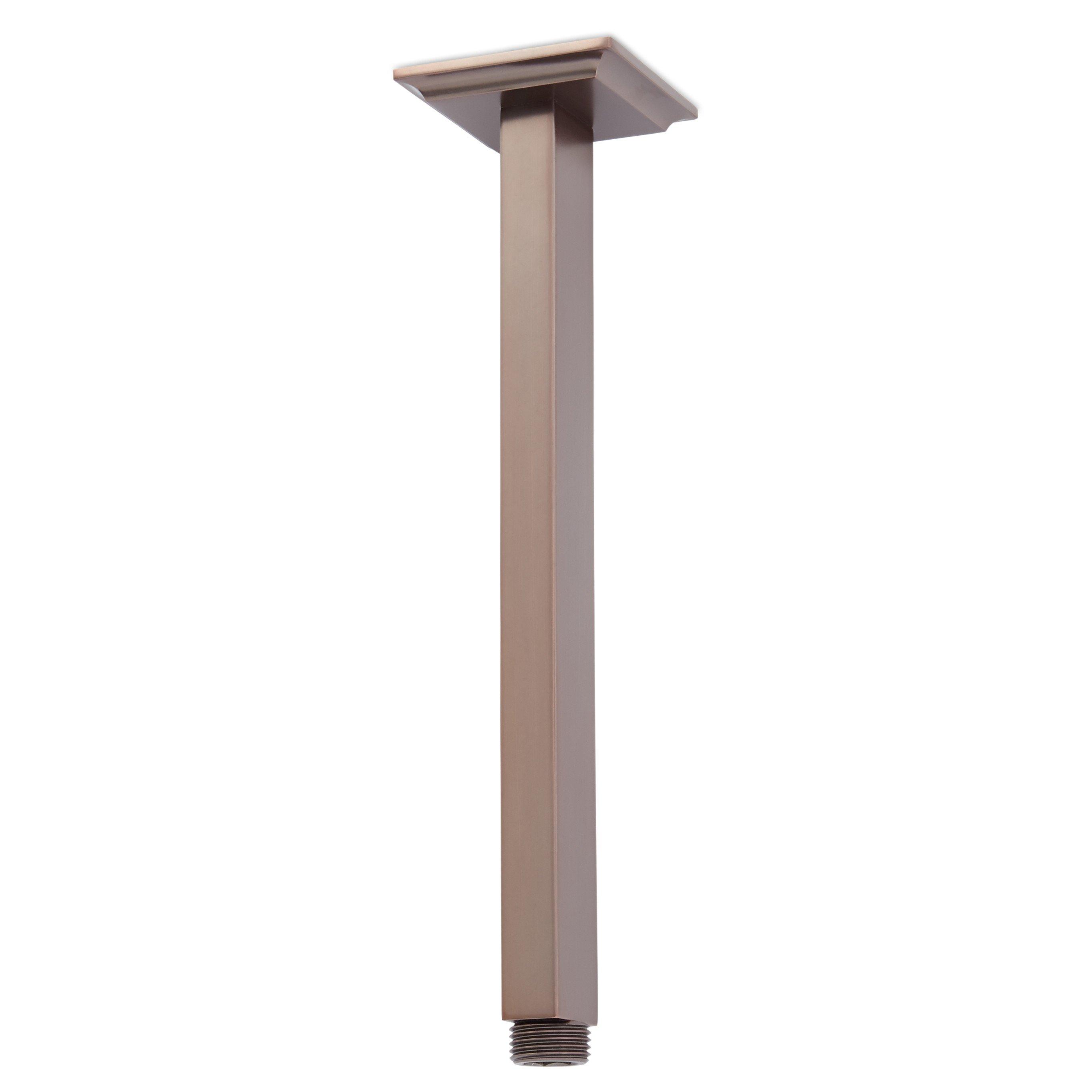 Ryle Ceiling-Mount Shower Arm - Oil Rubbed Bronze | Signature Hardware